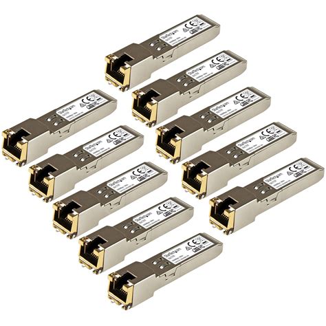 Startech .com Cisco GLC-T Compatible SFP Module 10 Pack1000BASE-T1GE ...