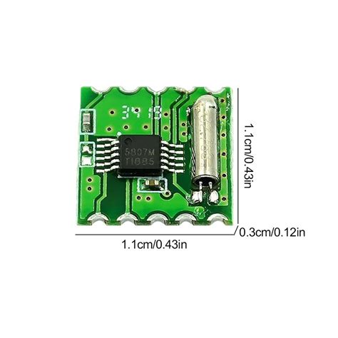 Fm Stereo Radio Modules Rda5807m Reusable Radio Module For Arduino Rrd 102v20 Ebay