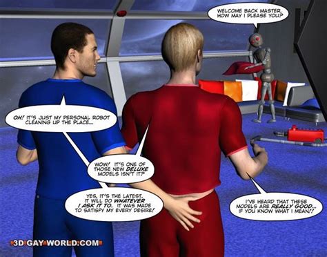 Hot Space Sex With A Robot And A Human Silver Cartoon Picture 8