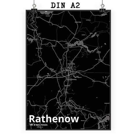Mr And Mrs Panda Poster Din A2 Rathenow Geschenk Dorf Ort Mr