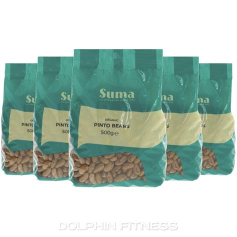 Suma Organic Pinto Beans 6 X 500g