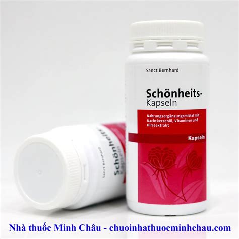 Schonheits Kapseln Sanct Bernhard 200 ViÊn Sản Phẩm Làm đẹp Tự Nhiên Từ
