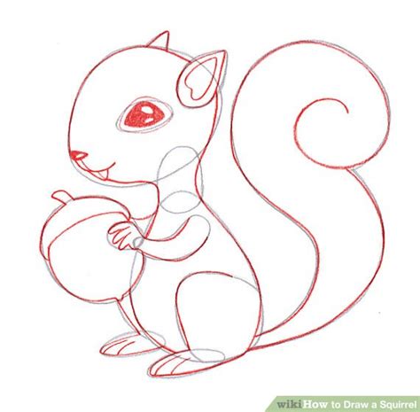 4 Ways To Draw A Squirrel WikiHow