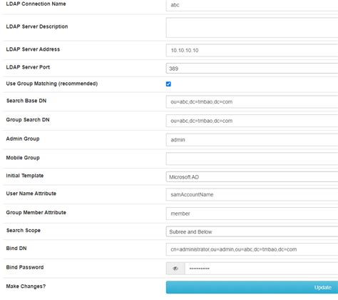 Please Help Me With Ldap Plugin Configuration FOG Project