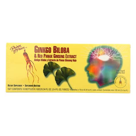 Prince Of Peace Red Panax Ginseng Extractum Ultra Strength 10 Vials