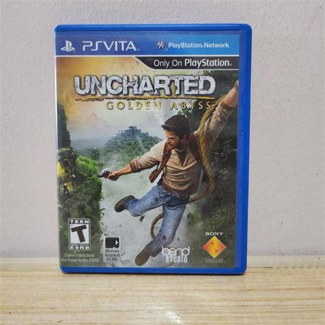 UNCHARTED GOLDEN ABYSS PSVITA Video Gaming Video Games