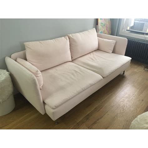 Ikea Soderhamn Pink Sofa Aptdeco