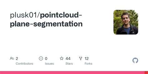 Github Plusk Pointcloud Plane Segmentation