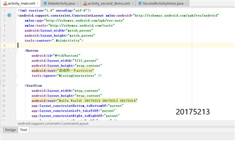 2018 2019 2 20175213实验四 《android开发基础》实验报告 20175213吕正宏 博客园