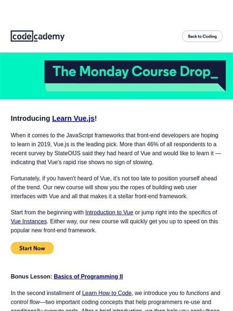 Codecademy New From Codecademy Vue Js Milled