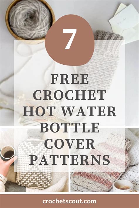 Crochet Hot Water Bottle Cover Pattern Free Artofit