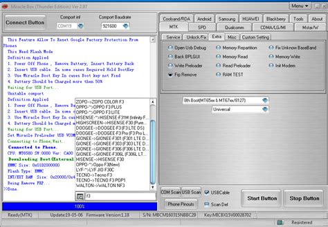 GSM Forum Tecno Povour 1 F3 Frp Done By Miracle Box Thunder Power Success