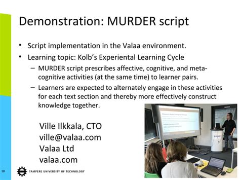 Pedagogical Scripting In Cscl Ppt