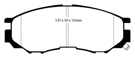 EBC B01 Bremsen Kit Vorne Beläge Scheiben für Mitsubishi L 200 2 KT