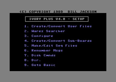 CSDb Ivory Plus V4 0 1989