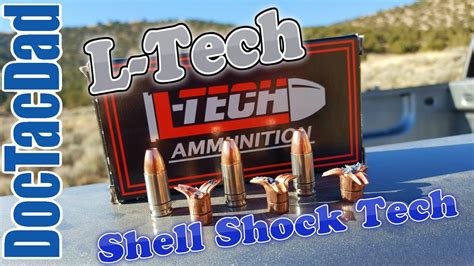 Impressive L Techshell Shock Technologies 9mm Ballistics Test Youtube