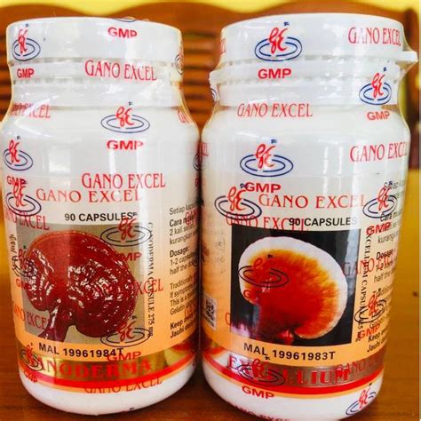 Gano Excel Set Excellium Ganoderma 90 Capsules Shopee Malaysia