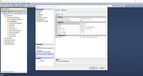 Aspnet Connecting To Mssql Database Step By Step