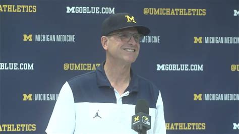 Jim Harbaugh Takes Questions On Sign Stealing Allegations Ncaa
