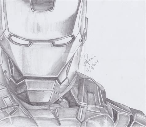 Iron Man 3 Sketch At Explore Collection Of Iron