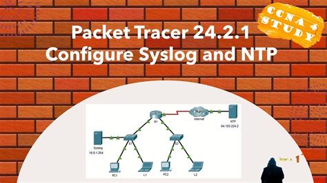 2421 Packet Tracer Configure Syslog And Ntp Youtube