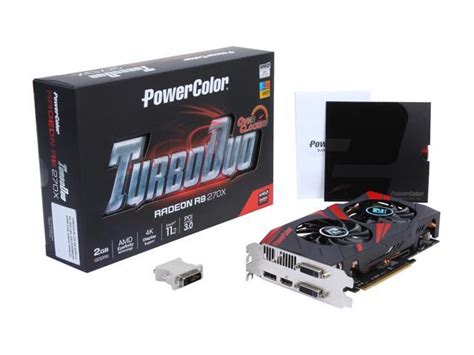 PowerColor TurboDuo Radeon R X Video Card AXR X GBD TDHE OC Newegg Ca