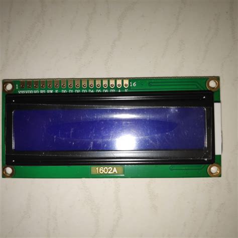 jual lcd 1602 module layar biru blue screen 16x2 character kab