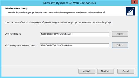 Hands On With Microsoft Dynamics GP 2016 R1 Installing The Web Client