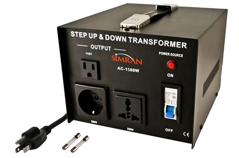 Simran Ac 1500 Step Up Down 110 220v Voltage Converter Transformer 1500w Voltage Converter
