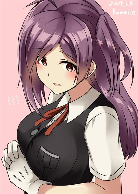 Hagikaze Kantai Collection Drawn By Kamelie Danbooru