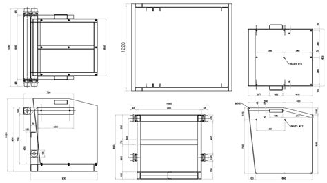Bucket Feeder Design Of Incinerator Machine In Autocad 2d Drawing Cad File Dwg File