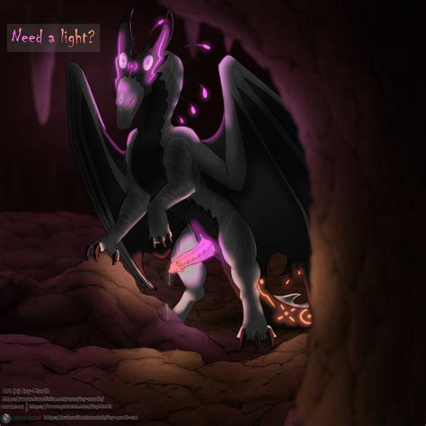 Rule 34 Bioluminescence Cave Dragon Feral Genitals Glowing Hi Res Icy