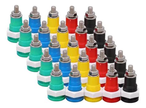 Conector Tipo Banana De 4 Mm Buena Conductividad Eléctrica Cuotas