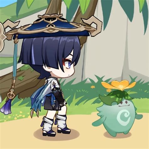 Chibi Scaramouche Wanderer Icon