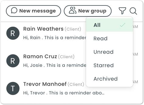 Archiving Or Marking Messages Unread Workiz