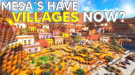 Minecraft Mesa Village