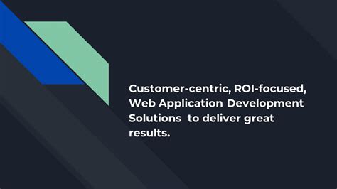 Ppt Web Application Development Company In India Powerpoint