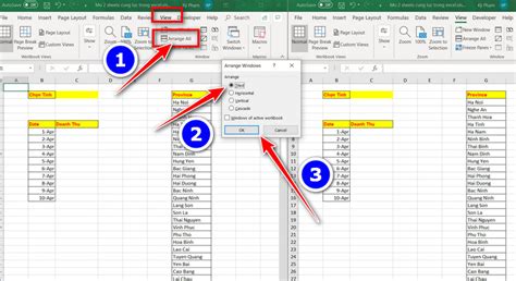 Cách Mở 2 Sheet Excel Cùng Lúc Và Mở 2 File Excel Cùng Lúc 52025