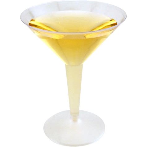 Disposable Plastic Martini Glasses 8 Oz Pack Of 10