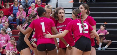 Academy Girls Volleyball Team Serves Up Sweep In Victory Against Valley