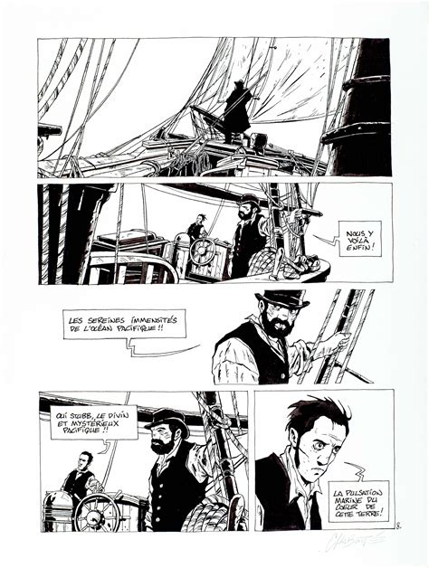 Christophe Chabouté Moby Dick Livre second planche 8 Planche
