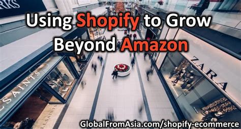 Using Shopify To Grow Beyond Amazon