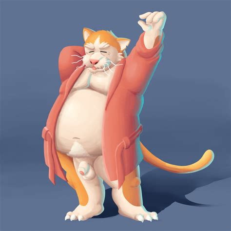 Rule 34 11 Anthro Balls Bathrobe Belly Clothed Clothing Digital