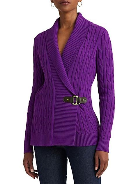 Buckled Cotton Sweater