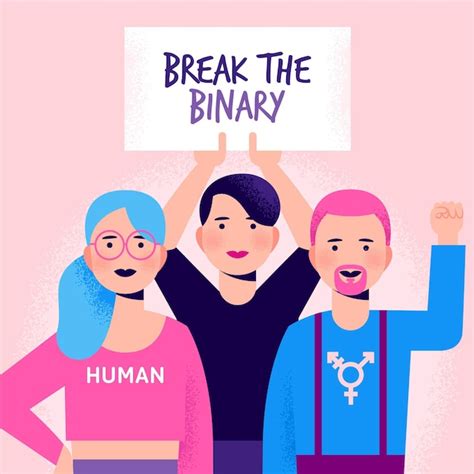 Free Vector Gender Neutral Movement Concept