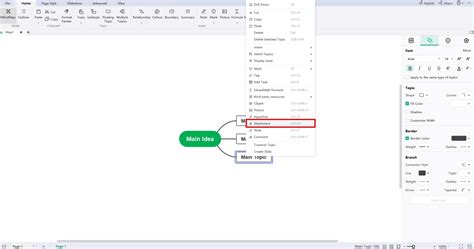 Insert Attachment A Guide With Edrawmind