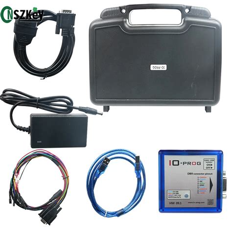 Io Prog 전체 Opel Ecu Tcm Bcm 및 Eps 라이선스 추가 K 라인 및 Can 프로그래머 Bd9 커넥터 조합