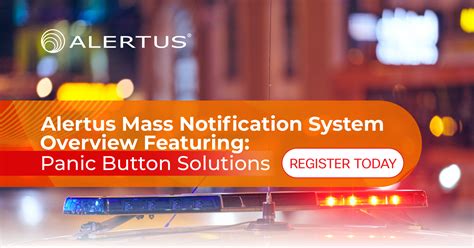 Alertus Mass Notification System Overview Panic Button Solutions