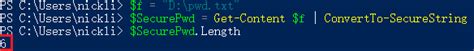 Powershell 脚本中的密码 Sparkdev 博客园