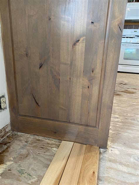 Minwax Weathered Oak Cabinets